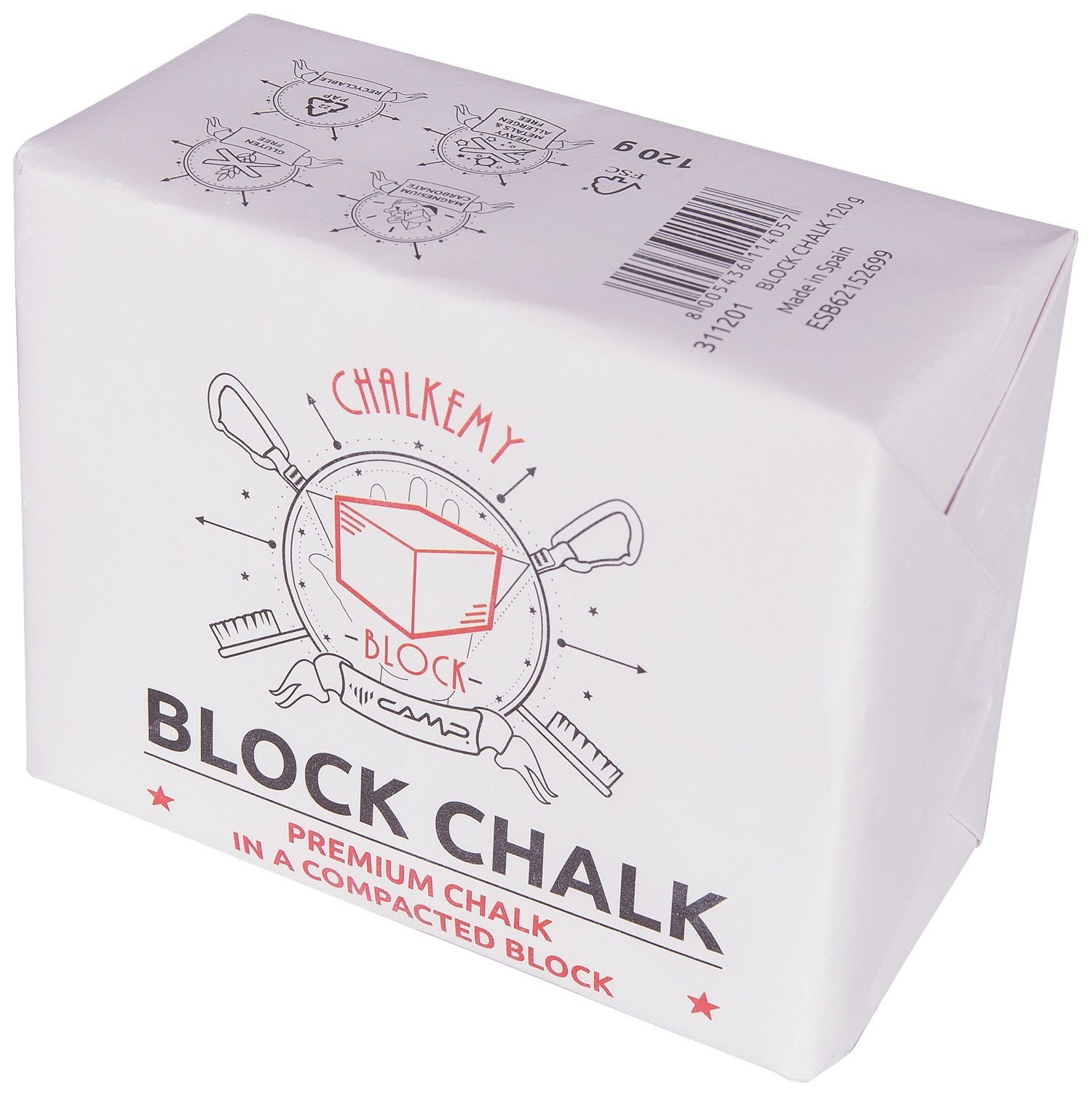 Magnésio CAMP Block Chalk 56g - Sendas Outdoor